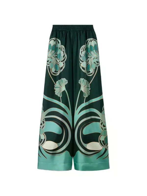 La DoubleJ Palazzo Trousers - Green