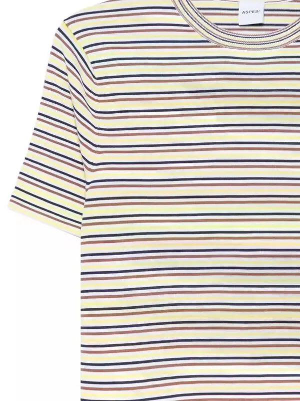 Aspesi Knit Striped-pattern T-shirt