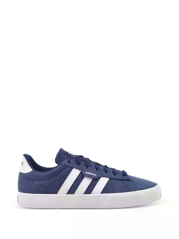 Adidas Daily 3.0 Striped Sneakers - Blue