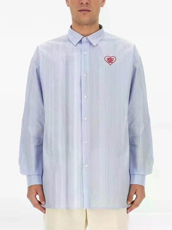 FAMILY FIRST Logo Striped Shirt