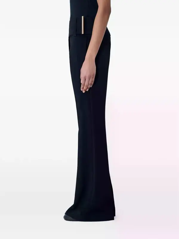 Sportmax High-waisted Flared Trousers