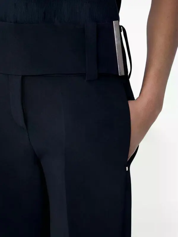 Sportmax High-waisted Flared Trousers