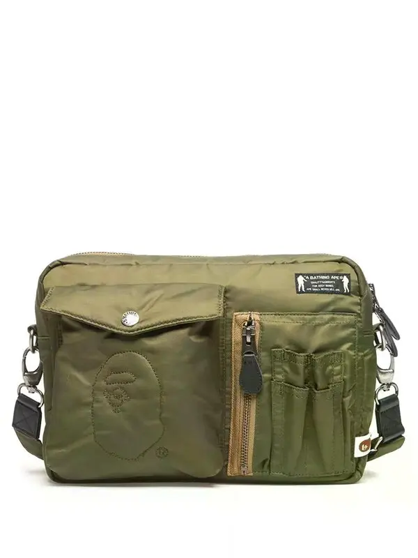 A BATHING APE Padded Shoulder Bag - Green