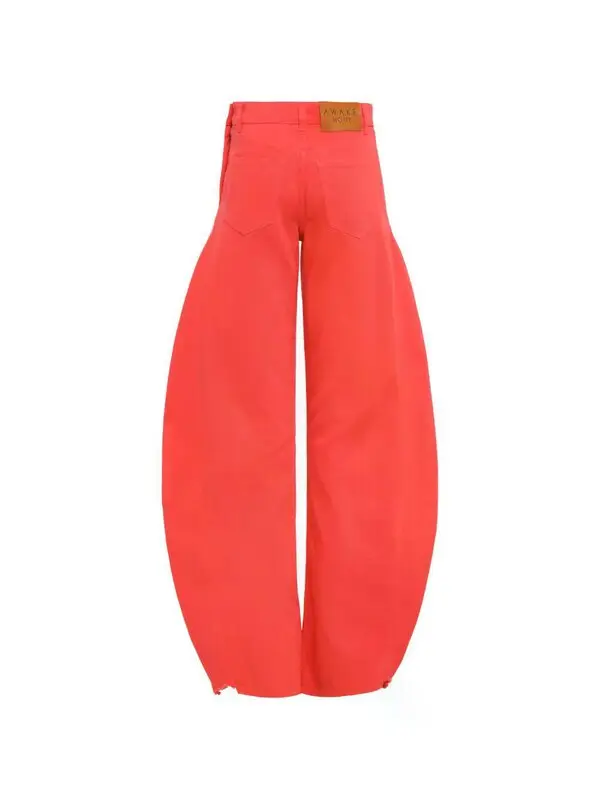 A.W.A.K.E. Mode Logo-patch Jeans - Red