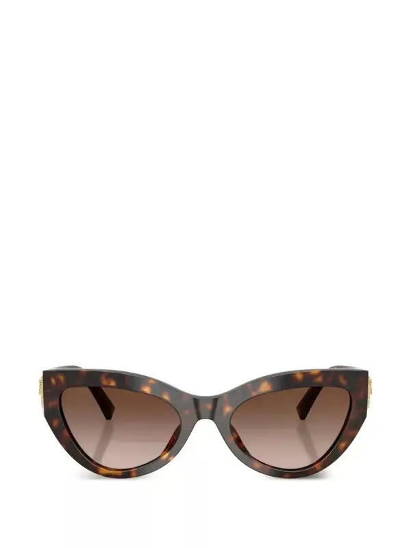 Dolce & Gabbana Devotion Cat-eye Sunglasses - Brown