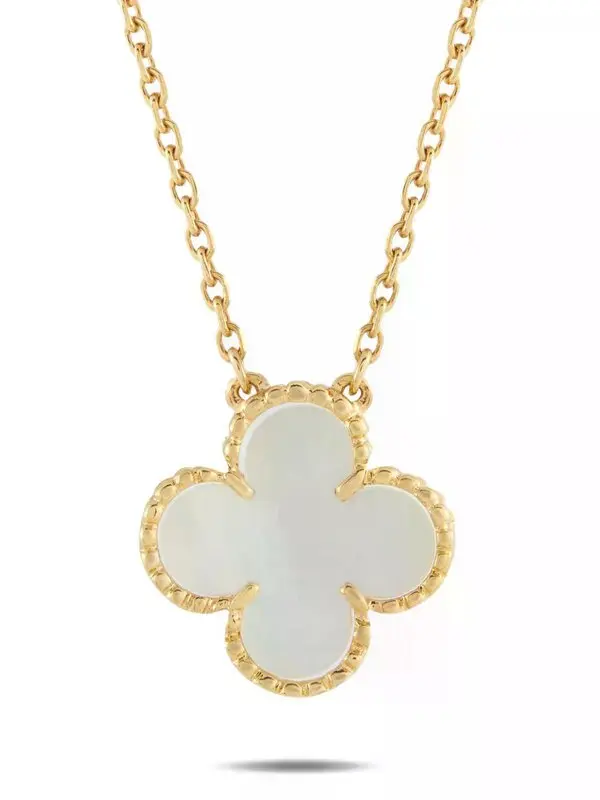 Van Cleef & Arpels Clover Pendant Necklace - Gold