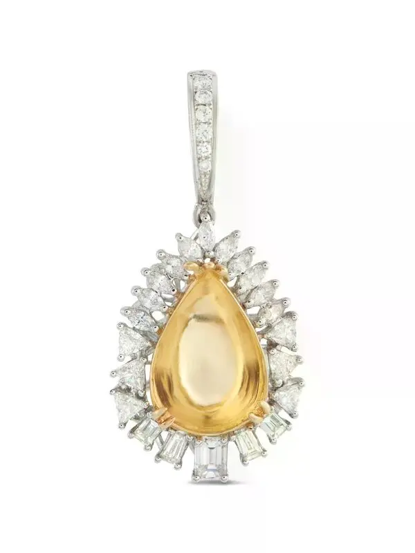 LB EXCLUSIVE Diamond Pendant - Silver