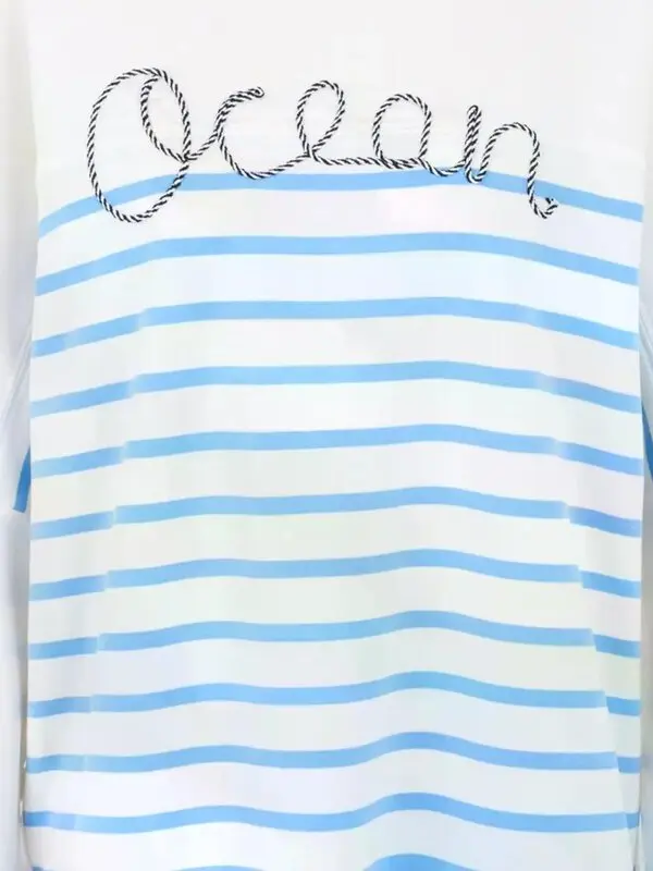 MARCCAIN Striped Cotton Sweatshirt