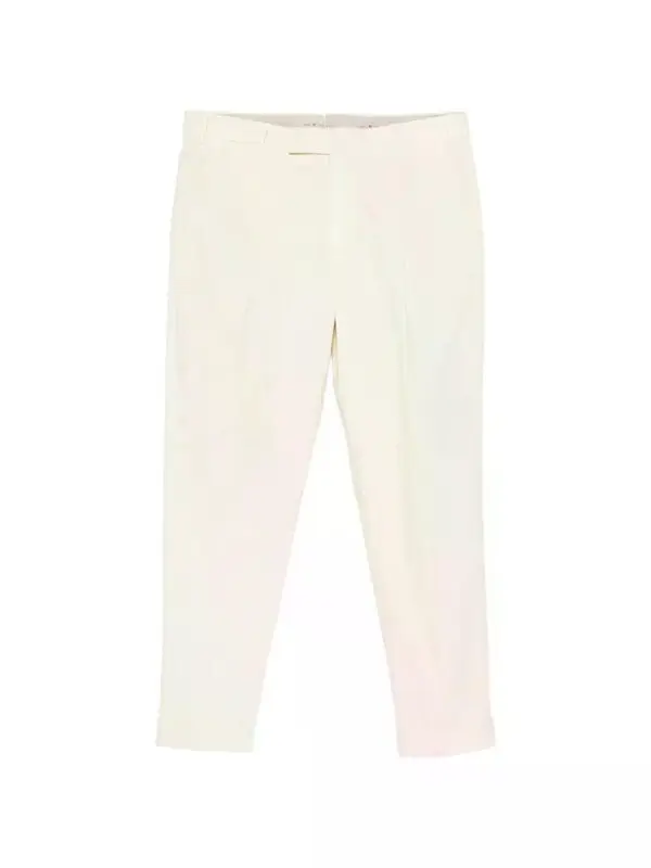 PT TORINO Pleated Tapered Trousers - Neutrals