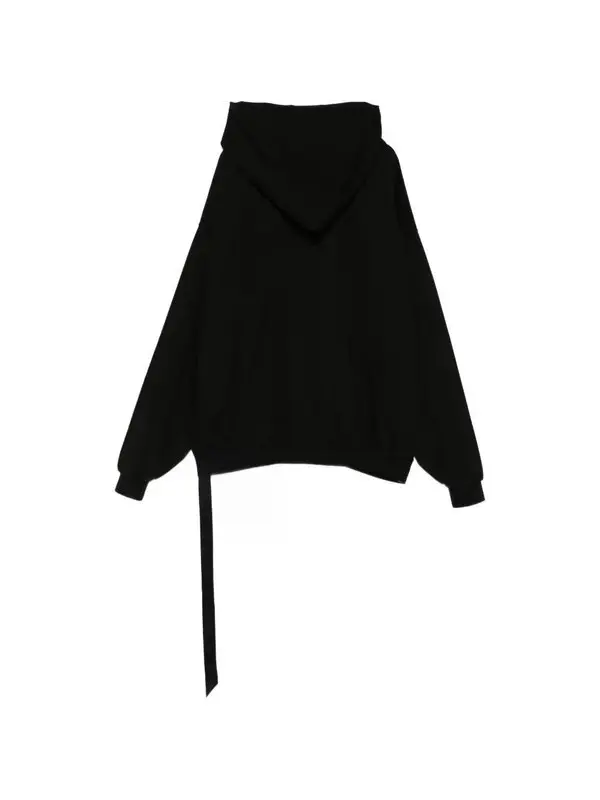 Rick Owens Long-sleeve Hoodie - Black