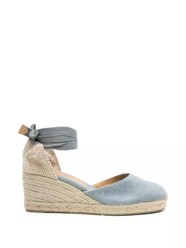 CastaÑer Carina Ankle-tie Espadrilles - Blue