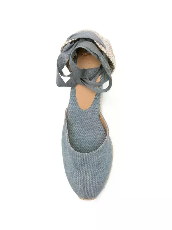 CastaÑer Carina Ankle-tie Espadrilles - Blue