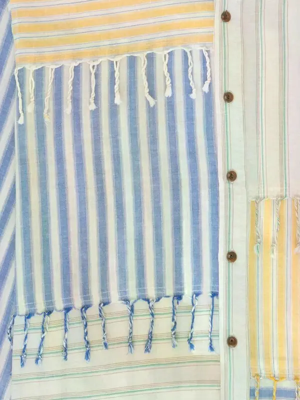 DENIM TEARS Flannel Stripe Shirt