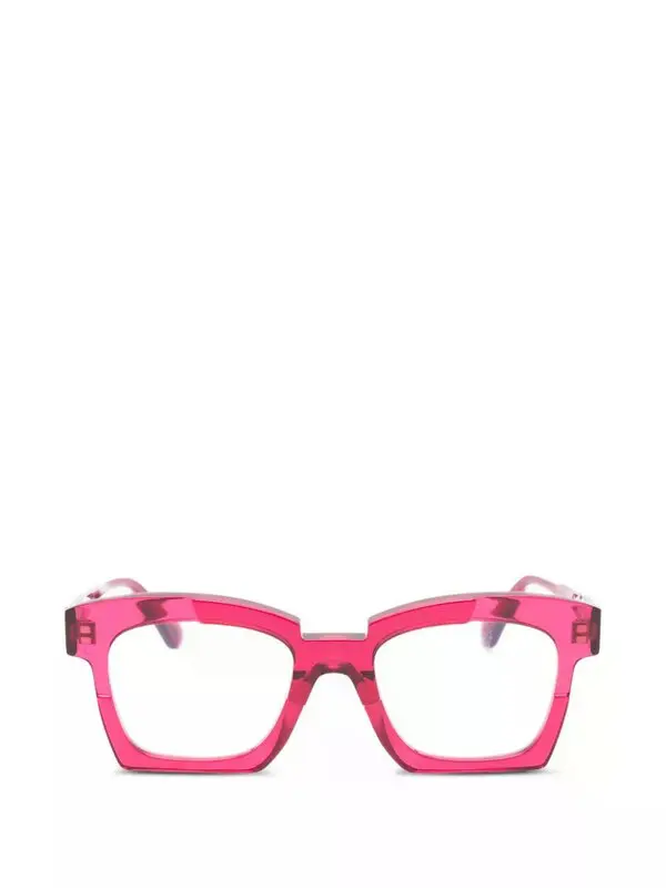 KUBORAUM Geometric Frame Eyeglasses - Pink