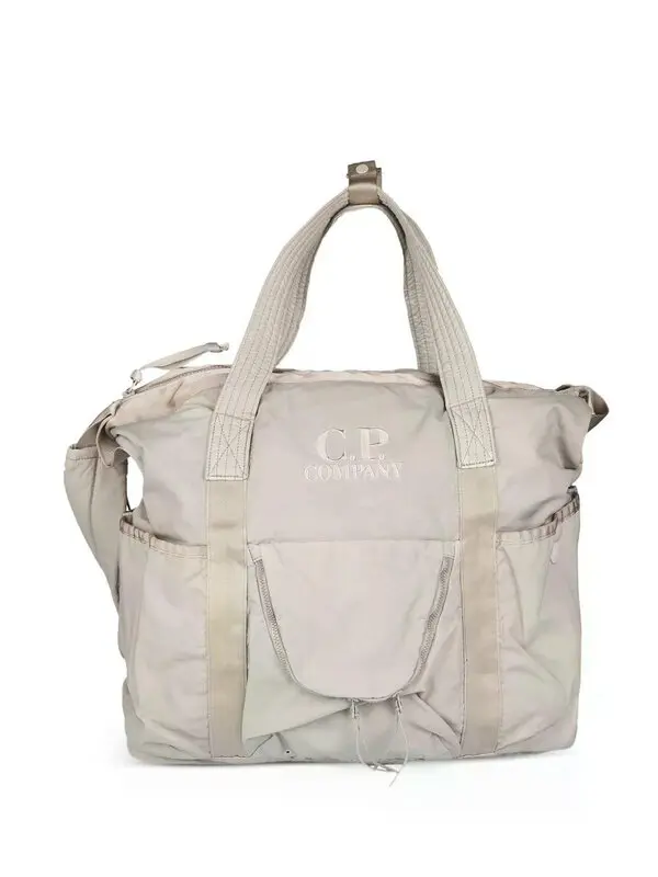 C.P. COMPANY Buckle Tote Bag - Neutrals