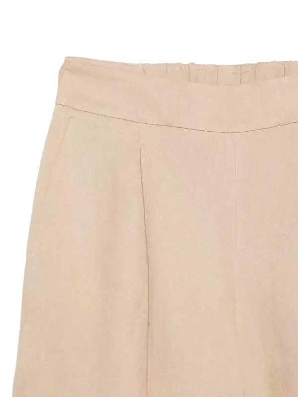 Agnona Pleated Shorts - Neutrals