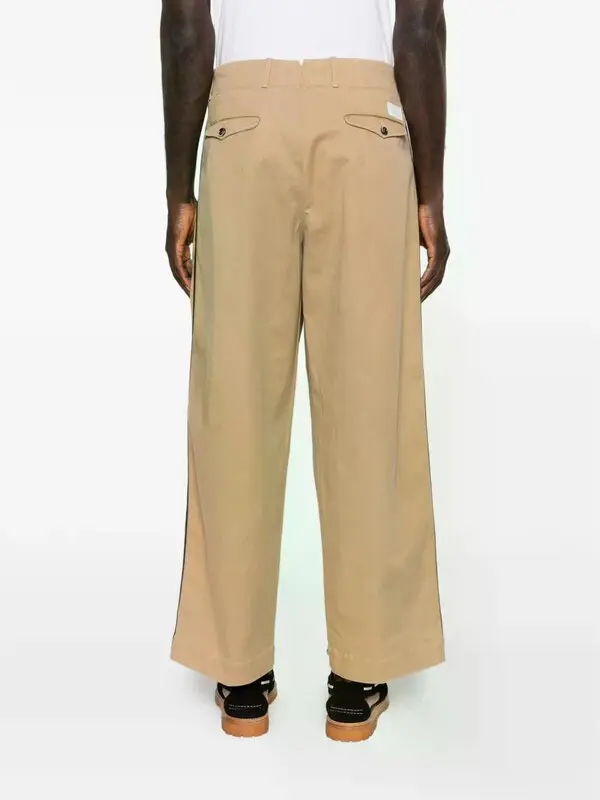 NINE:INTHE:MORNING Side-stripe Trousers