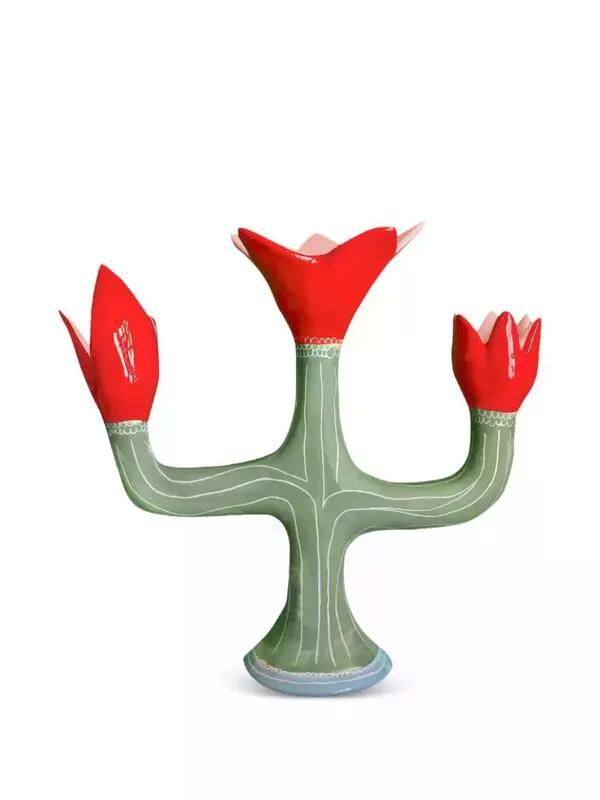 BITOSSI HOME Linfa Candle Holder - Green