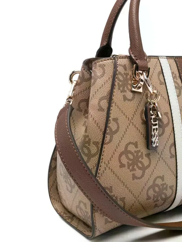 Guess Monogrammed Tote Bag - Neutrals