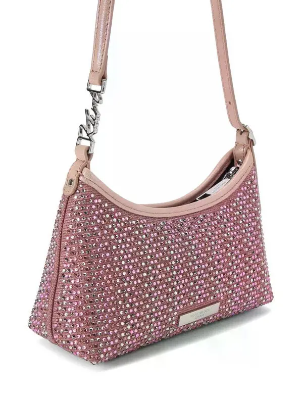 Kurt Geiger Mini Crystal Embellished Shoulder Bag - Pink