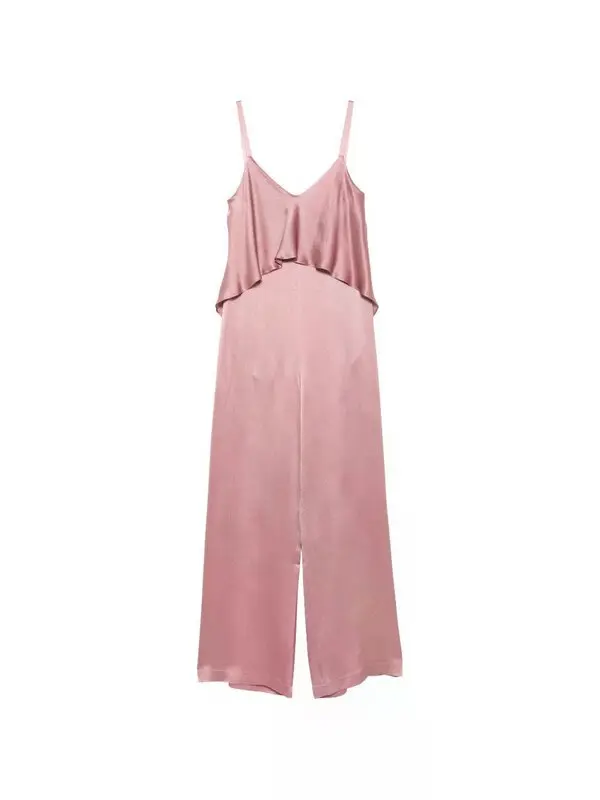 Antonelli Firenze Milena V-neck Jumpsuit - Pink