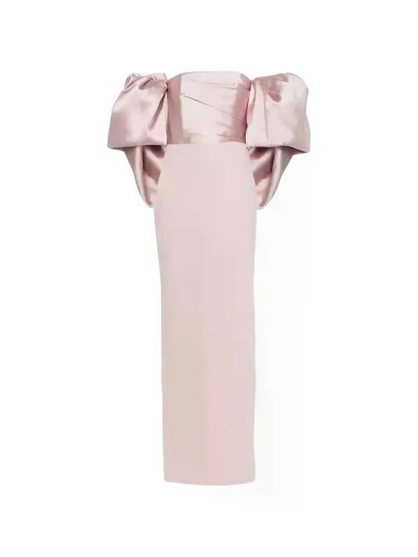 Solace London The Floris Maxi Dress - Pink