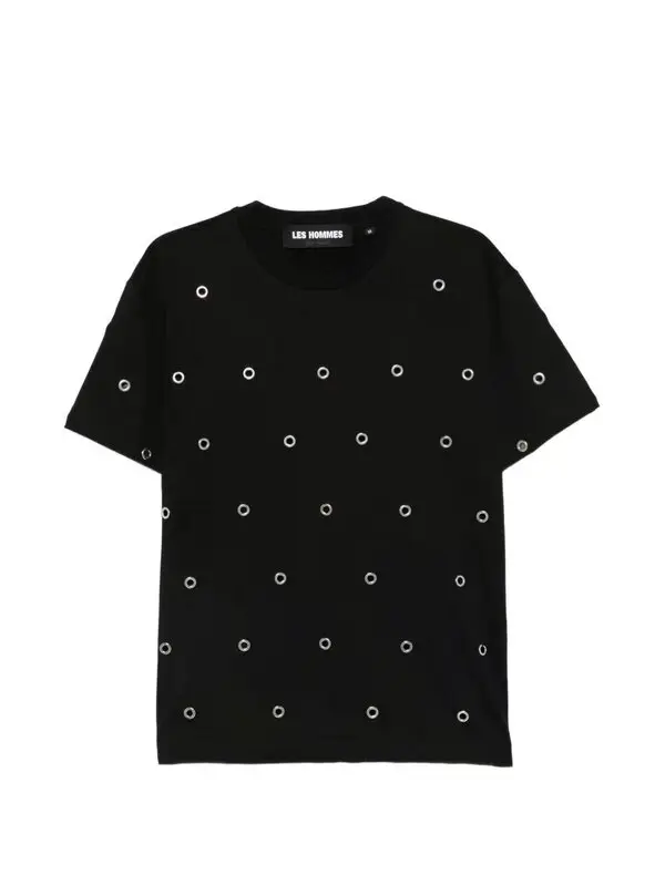 LES HOMMES Crew-neck T-shirt