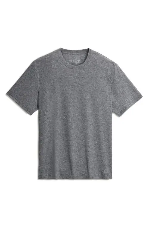 FREE FLY Elevate T-shirt - Heather Grey