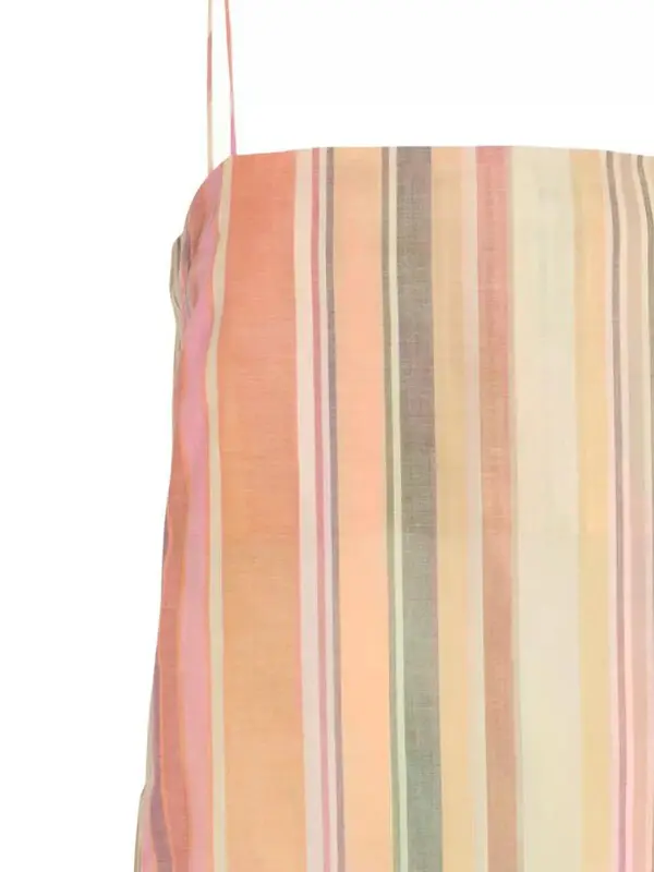 Faithfull The Brand Aina Striped Camisole - Orange