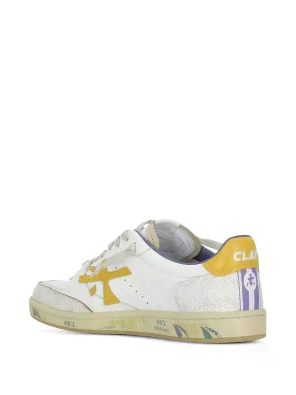 Premiata Leather Sneakers - White