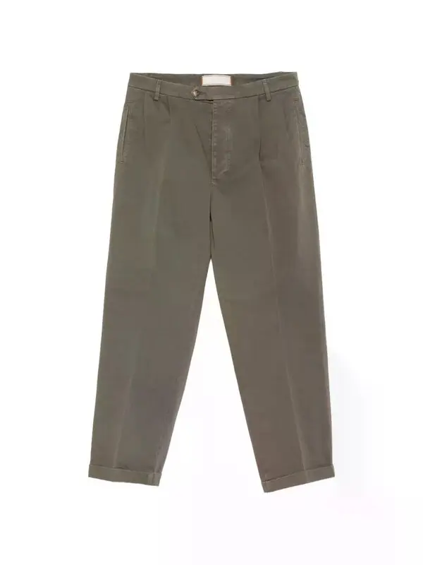 BONHEUR Pleated Cuffed Trousers