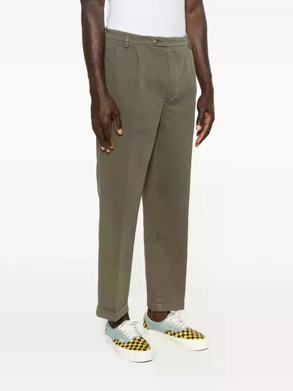 BONHEUR Pleated Cuffed Trousers