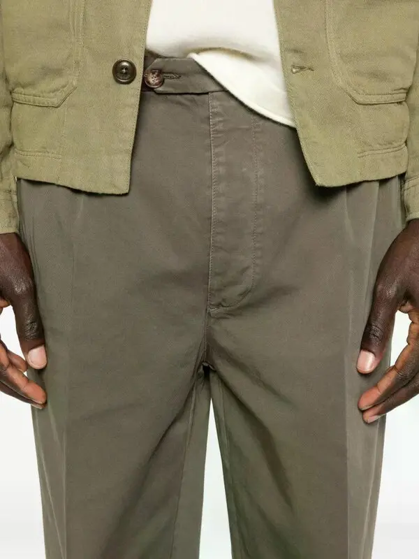 BONHEUR Pleated Cuffed Trousers