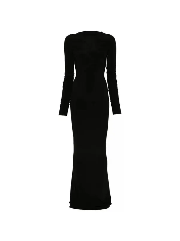 Rick Owens Temple Maxi Dress - Black