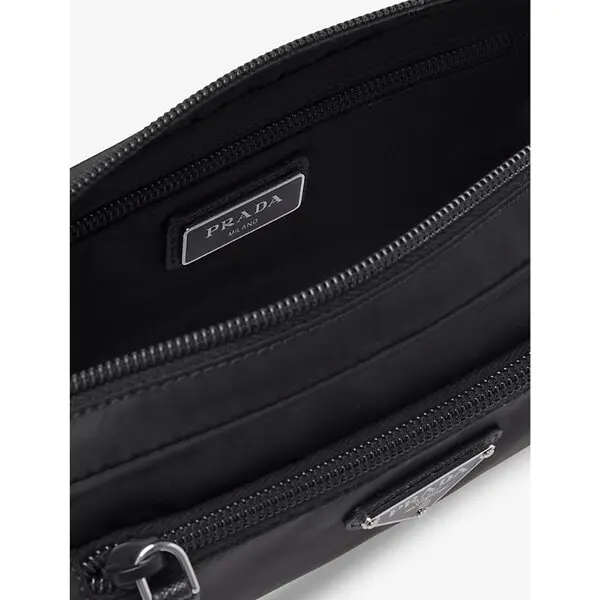 Prada Re-nylon And Saffiano-leather Belt Bag