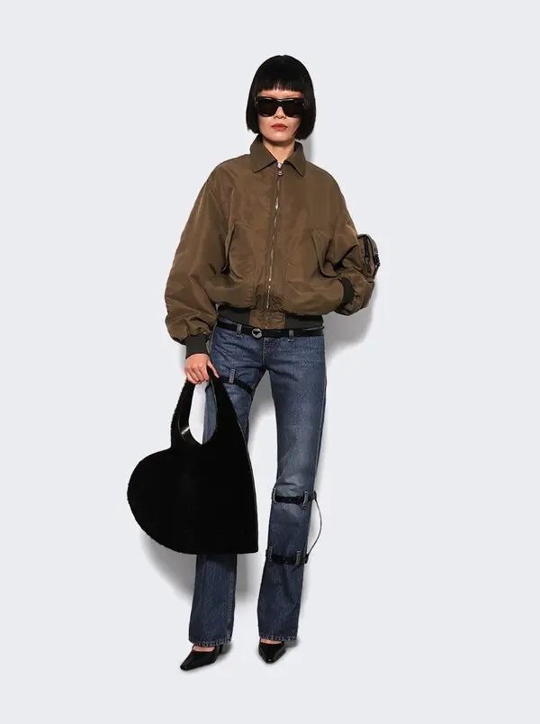 Coperni Multi Belt Denim Pants - Blue
