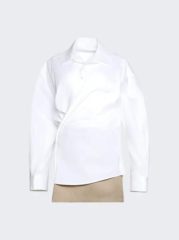 Alexander Wang Mini Wrap Twill Dress