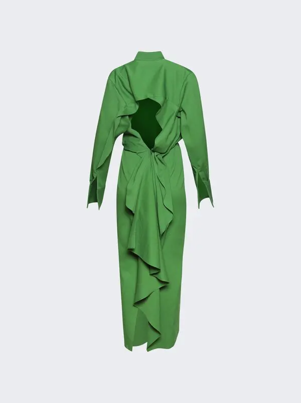 Rosie Assoulin Open Back Maxi Dress