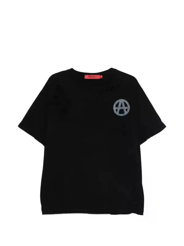 ACUPUNCTURE 1993 Anarchy Distressed T-shirt