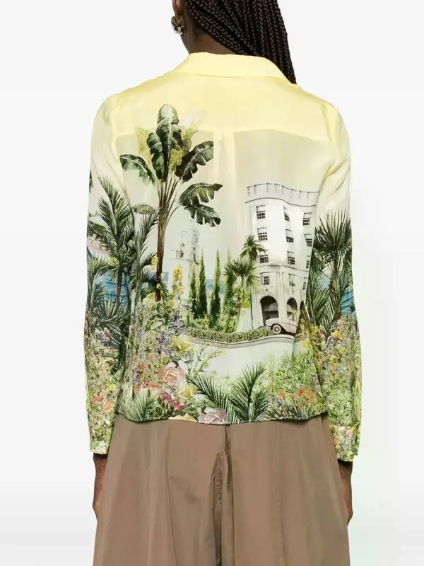 Alice + Olivia Printed Shirt