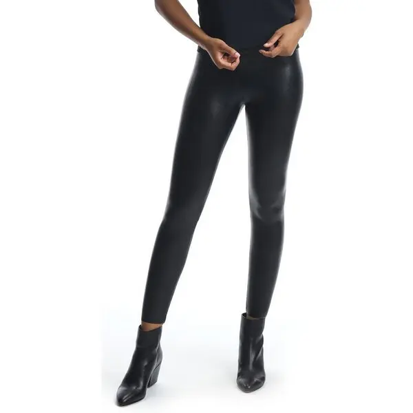 Commando Control Top Faux Leather Leggings