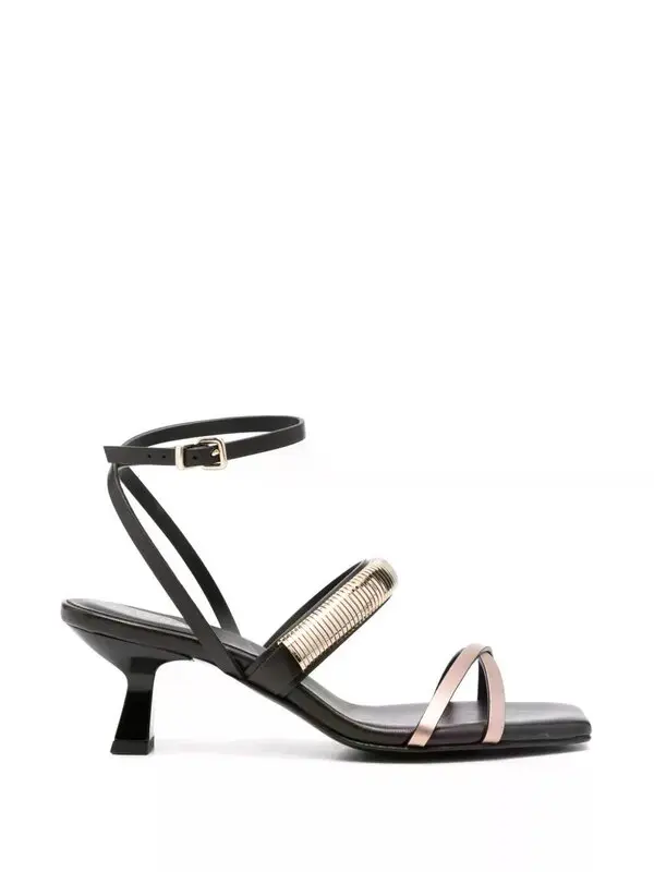 DONNARÌ Metallic-strap Sandals