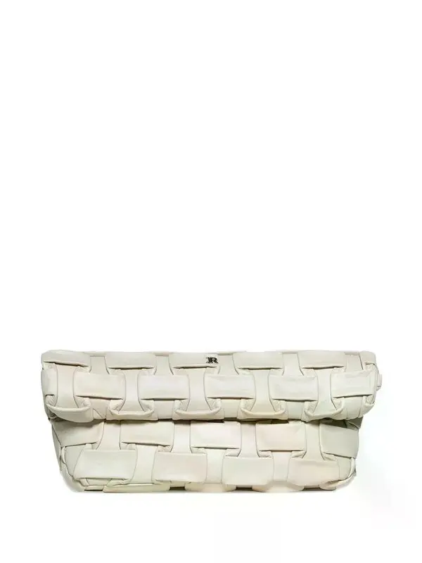 John Richmond Woven Clutch