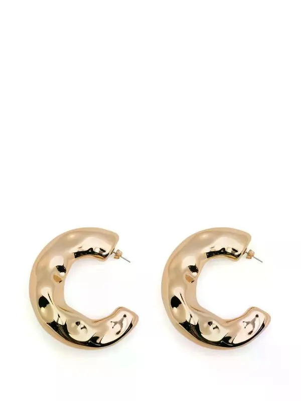 Essentiel Antwerp Tone Hoop Earrings - Gold