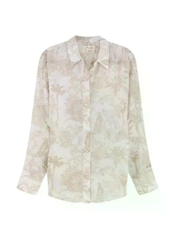 MC2 SAINT BARTH Button-fastening Long-sleeve Shirt