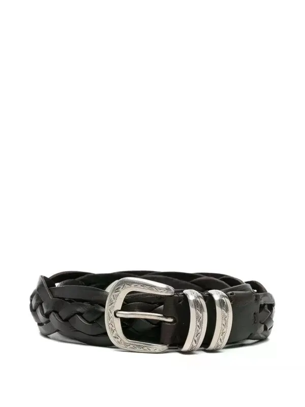 Brunello Cucinelli Braided Belt - Brown