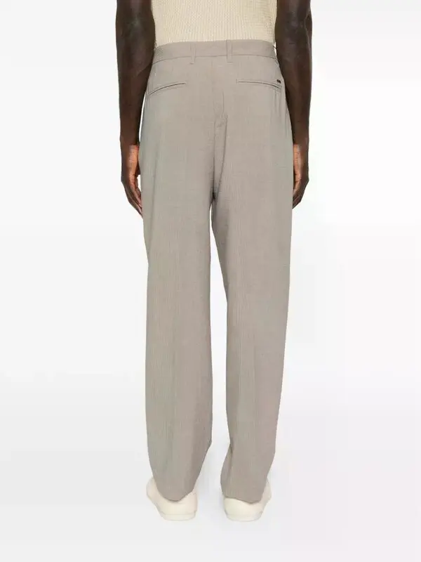Emporio Armani Straight Leg Trousers