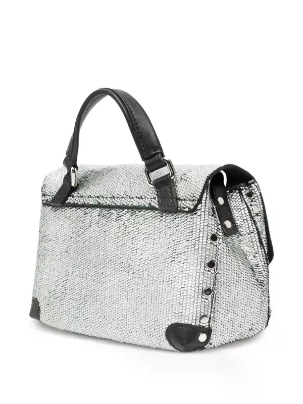 ZANELLATO Baby Postina® Sequin Top-handle Tote Bag