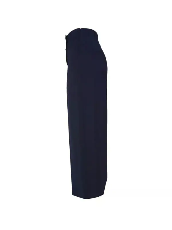 Moschino Button Detailed Wide Leg Trousers