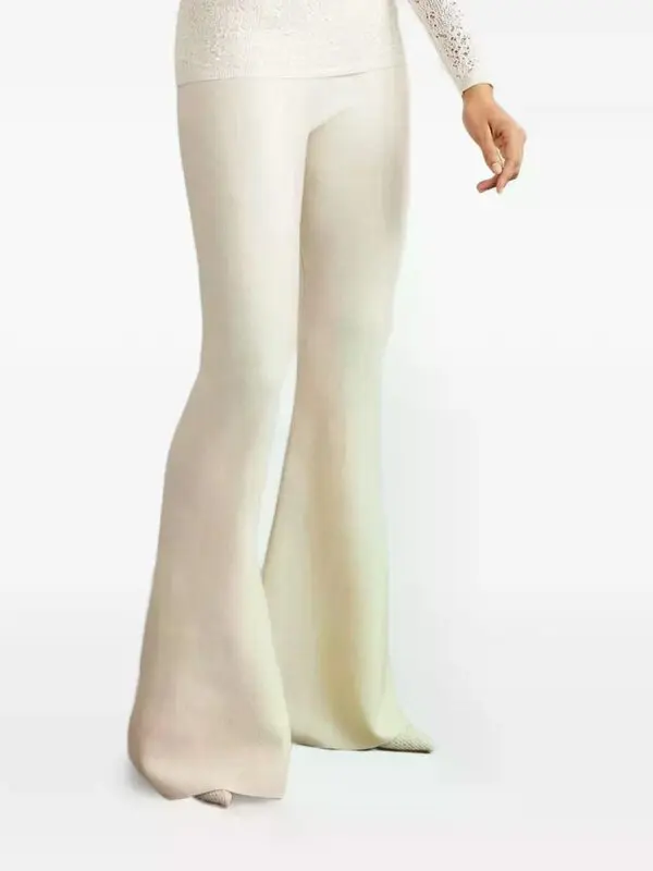 Gabriela Hearst Ayala Flared Trousers - Neutrals